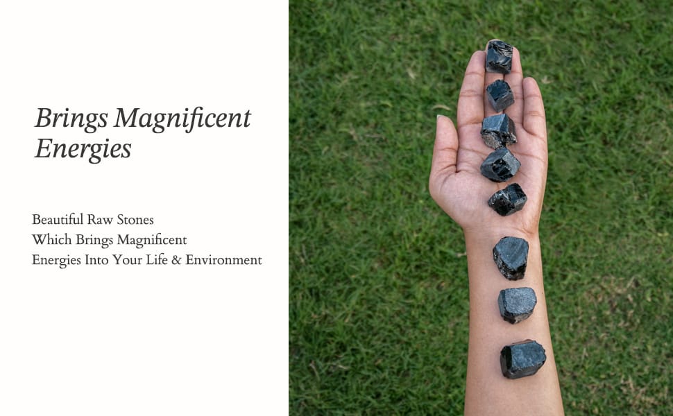 Black Obsidian Rough Stone Energy Crystal Gravel