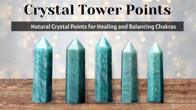 Amazonite Tower Polished Stones