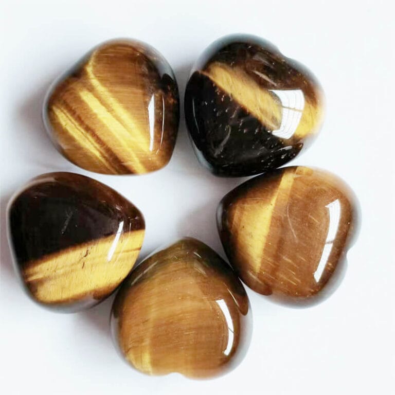 10 Types Mini Crystal Heart