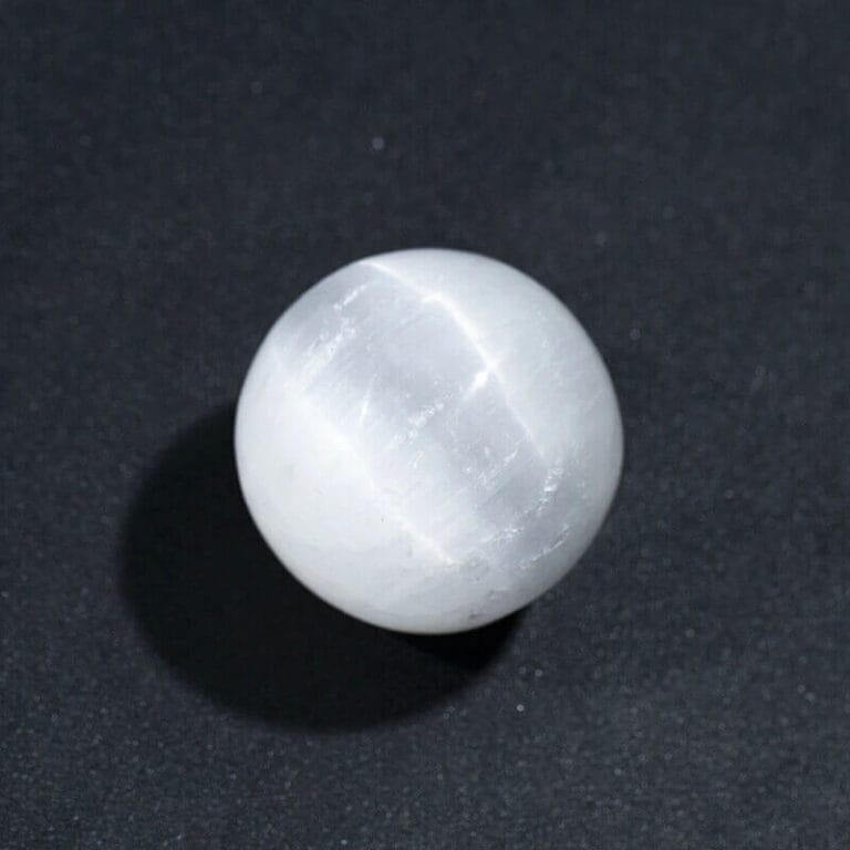 White Calcite Crystal Sphere Healing Ball - nacrystal.com