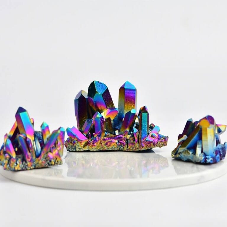 Wholesale Rainbow Aura Quartz Cluster Crystal - nacrystal.com