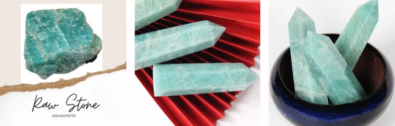 Amazonite Tower Polished Stones