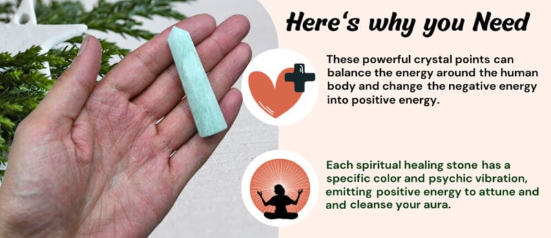 Amazonite Tower Polished Stones