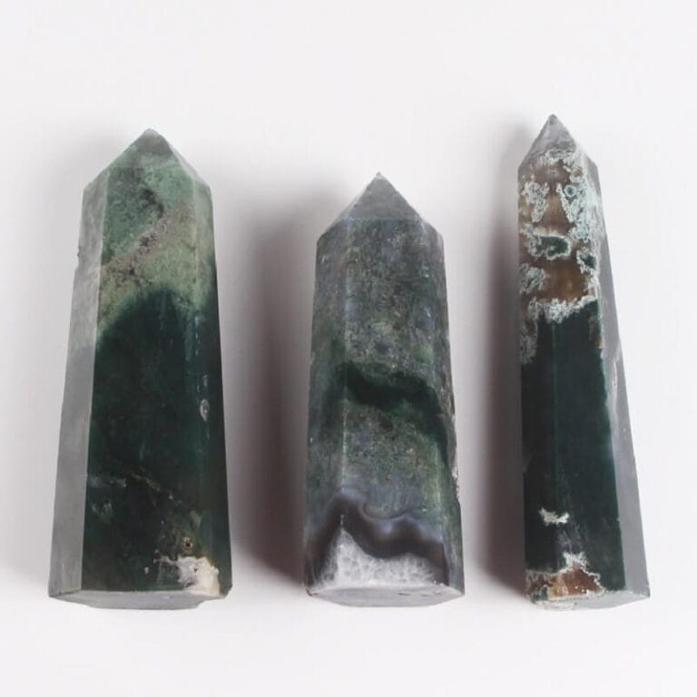 Green Aventurine Tower Point Stone Quartz