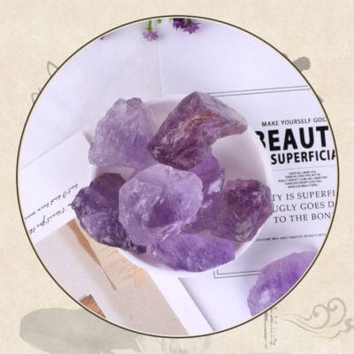 Pink Amethyst Raw Stone