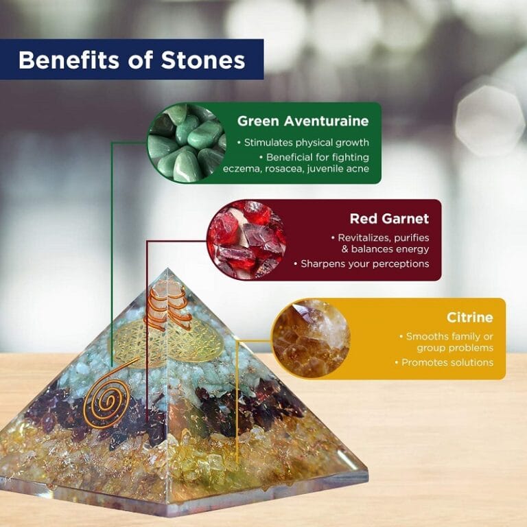 Crystal Orgone Pyramid SBB Coil - nacrystal.com