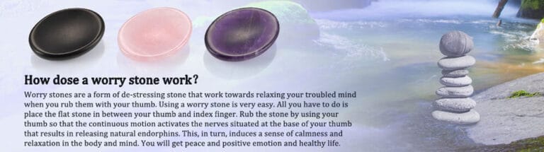 10 types Crystal Worry Stones Bulk