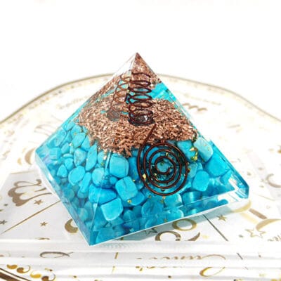 Crystal Orgone Pyramid SBB Coil - nacrystal.com