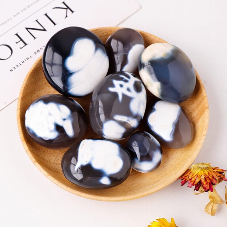 Orca Agate Palm Stone Orca Agate Crystal