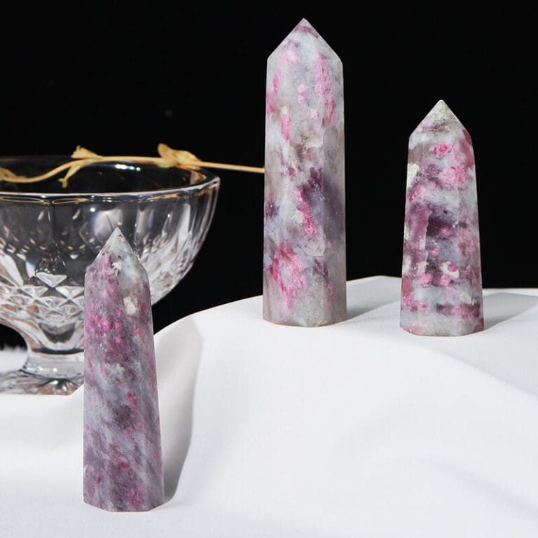 Crystal Tower and Raw Stone Crystal Gift Box