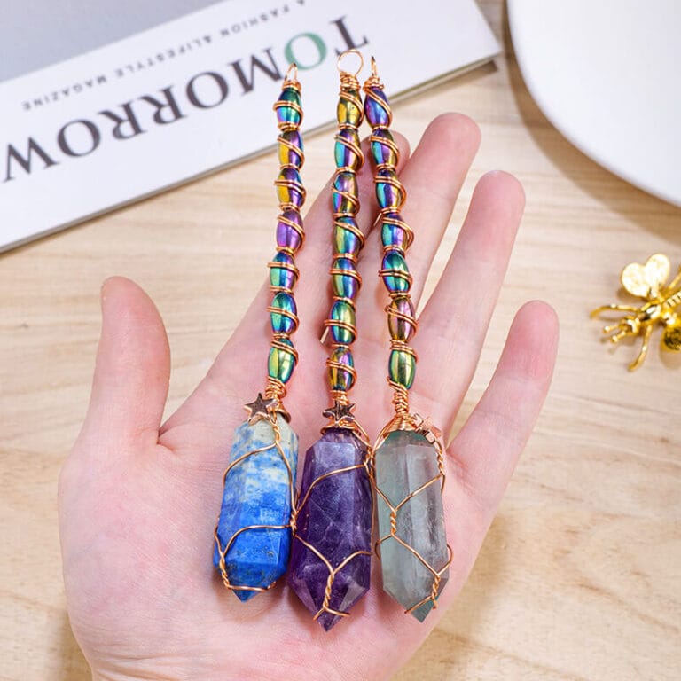 Wrap Crystal Tower Scepter Wand Bulk