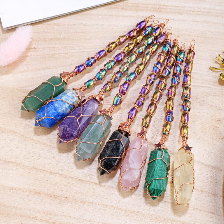 Wrap Crystal Tower Scepter Wand Bulk