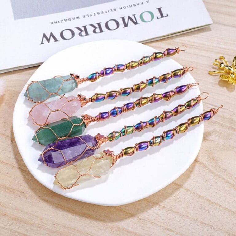 Wrap Crystal Tower Scepter Wand Bulk