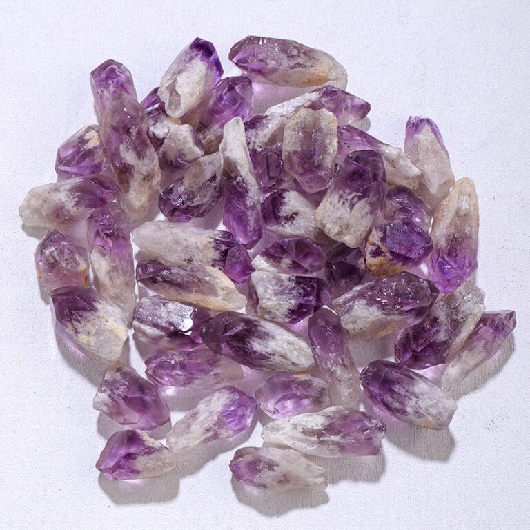 Raw Amethyst Large Point Wand