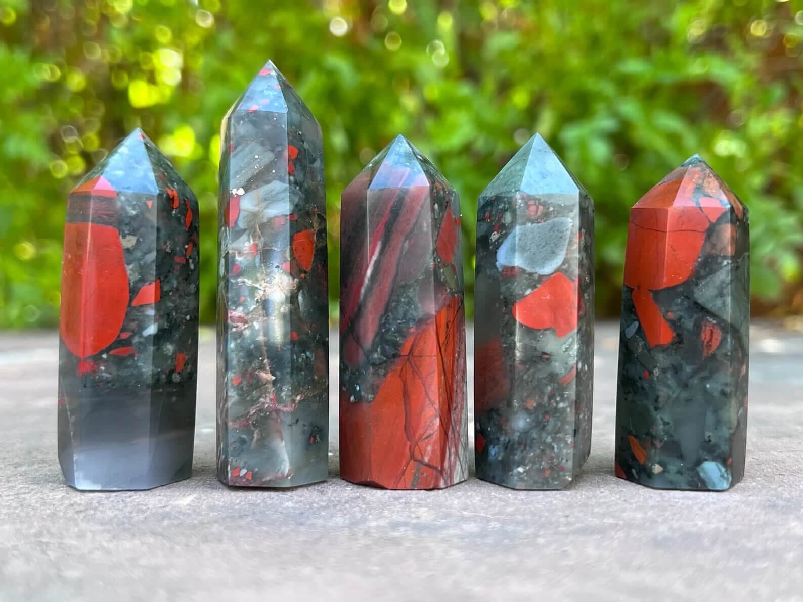 What is African Bloodstone, healing properties--Nacrystal