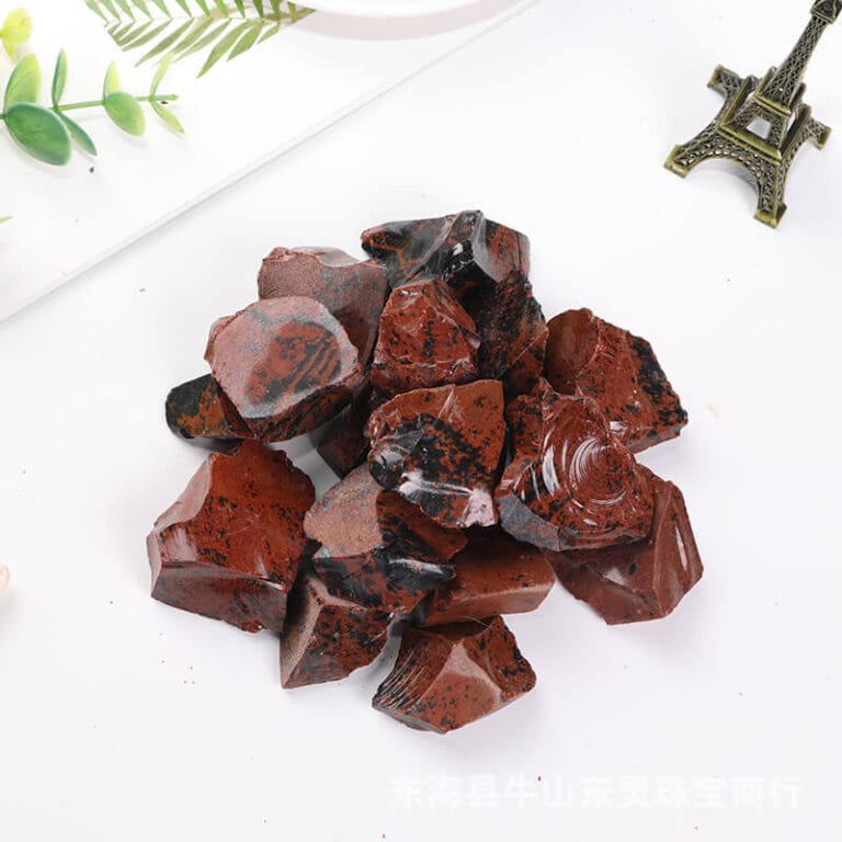 Black Obsidian Rough Stone Energy Crystal Gravel