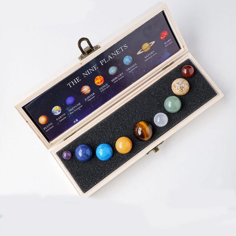 Nine Planets Gemstones Set Box