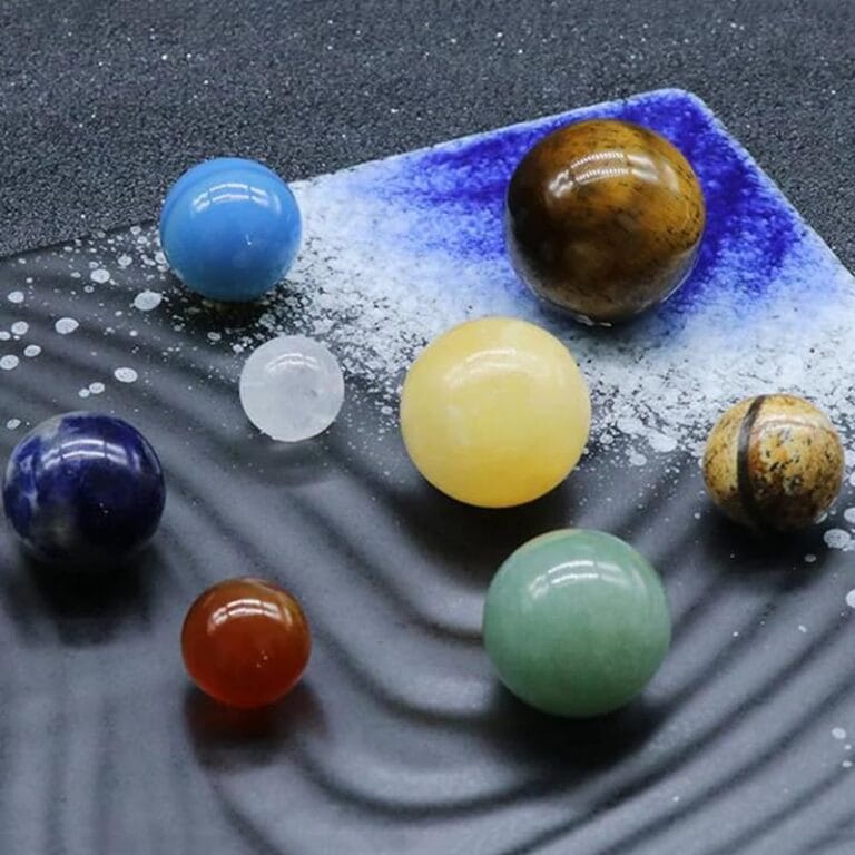 Nine Planets Gemstones Set Box