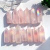 Angel Aura Rose Quartz Tower Wholesale Crystals