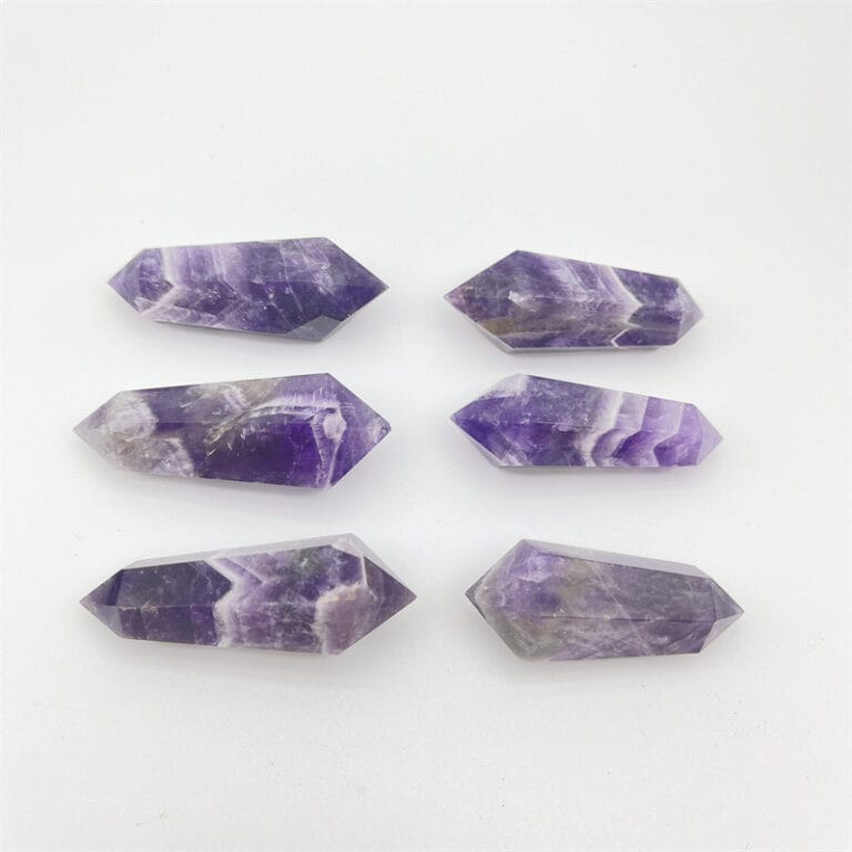 Double Point Tower Chevron Amethyst