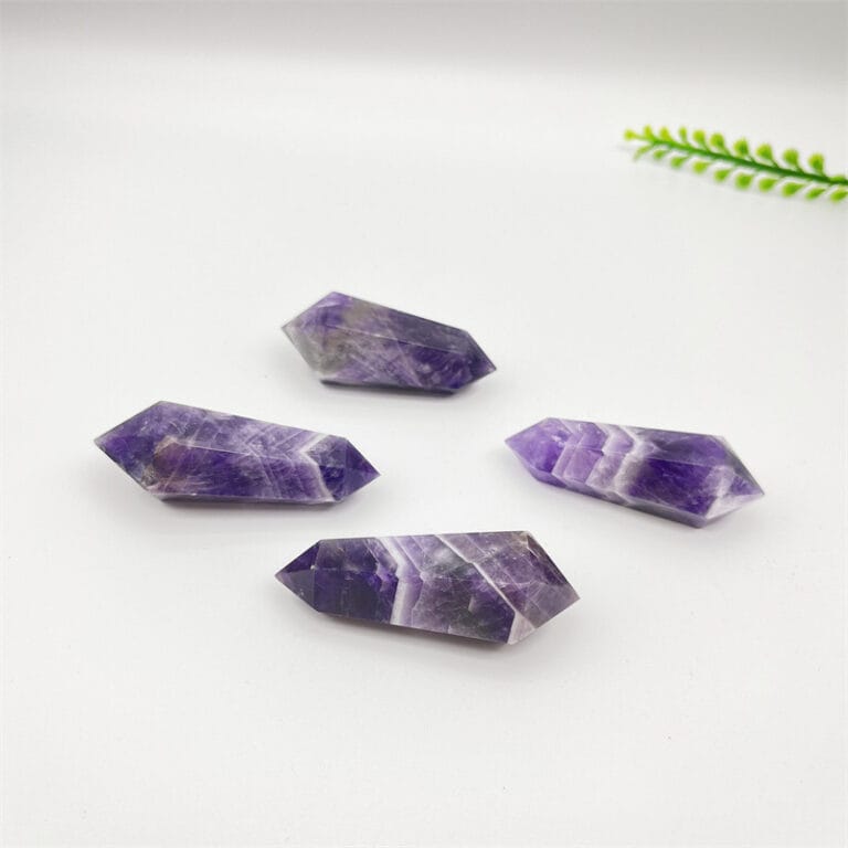 Double Point Tower Chevron Amethyst