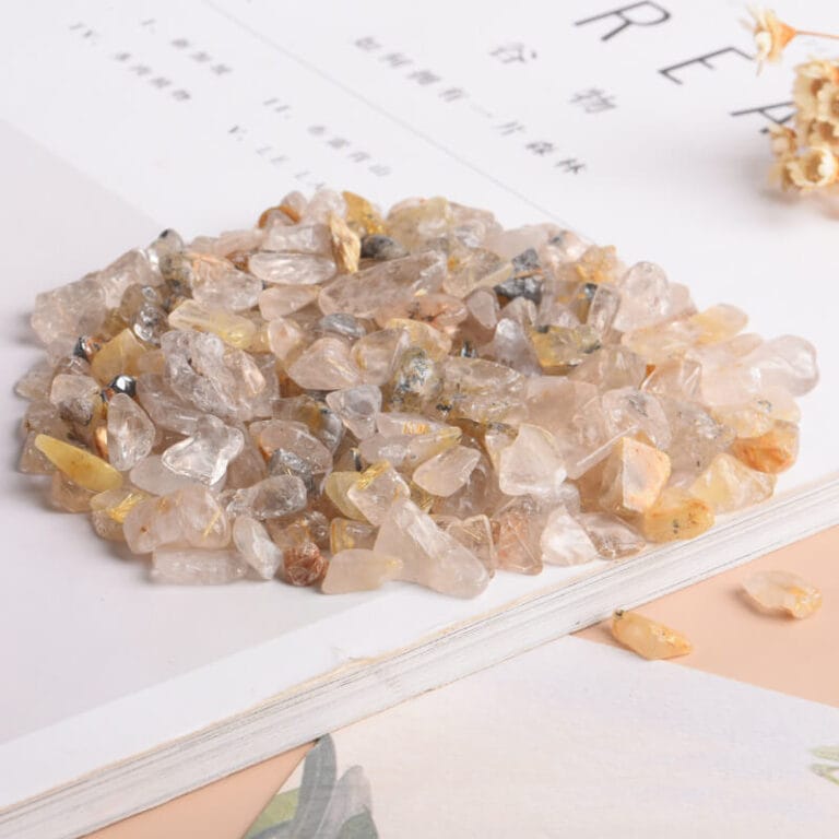 Mini Rutile Quartz Stone Wholesale