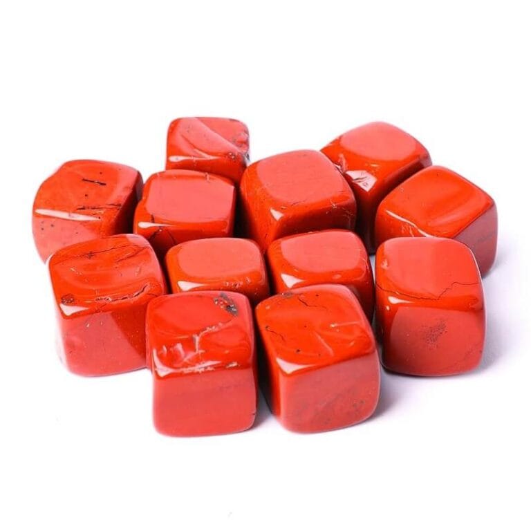 1.8" Heart Red Jasper Chakra Crystal