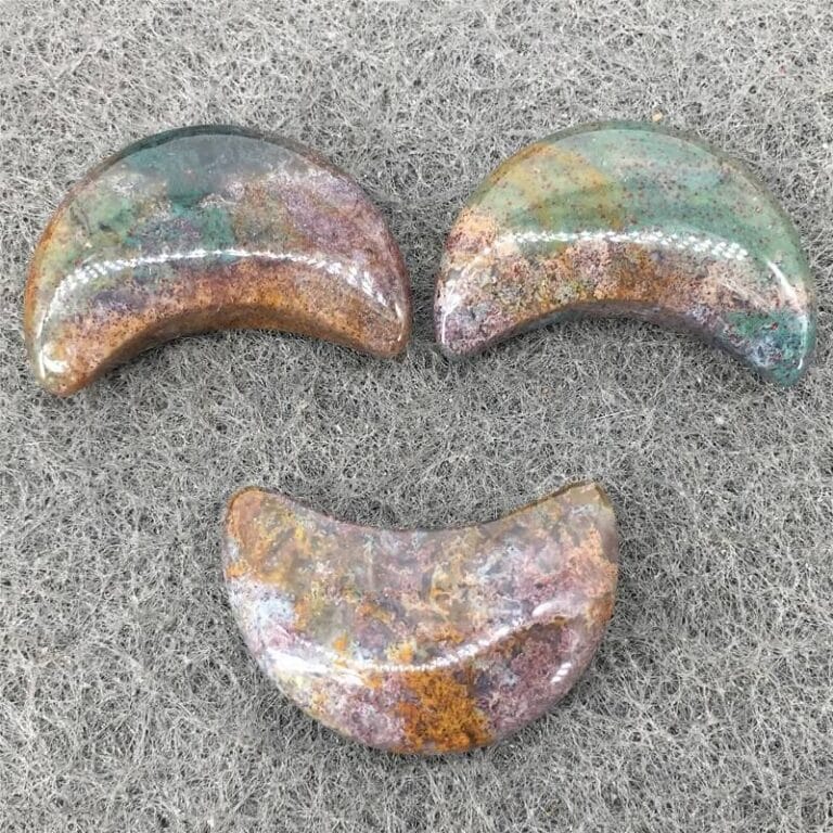 Ocean Jasper Moon Stone
