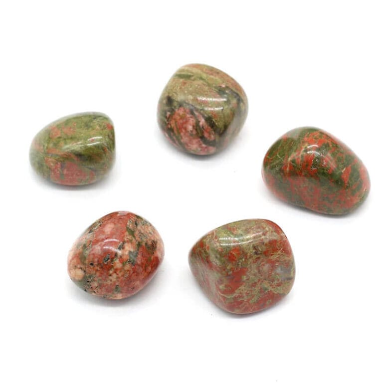 Reiki Unakite Tumbled Crystal