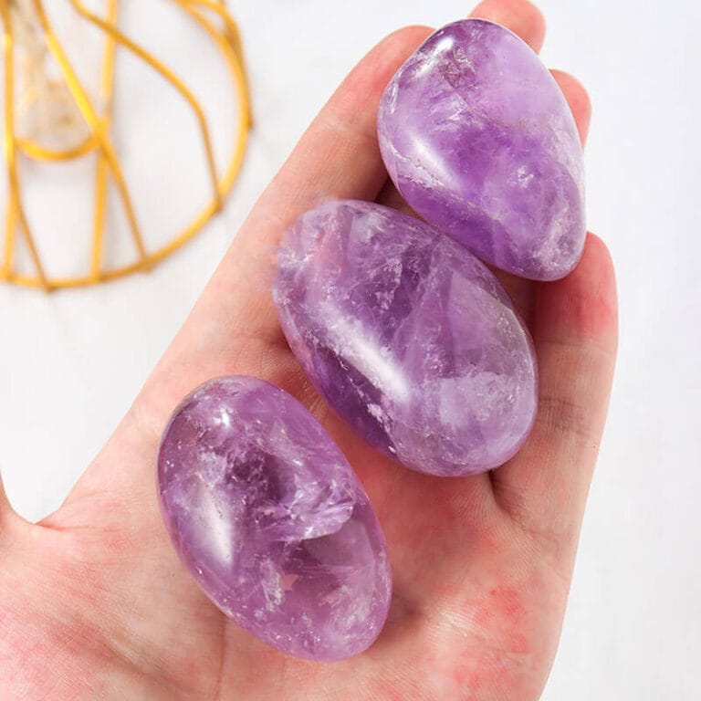 Tumbled Amethyst Polished Bulk Gemstones