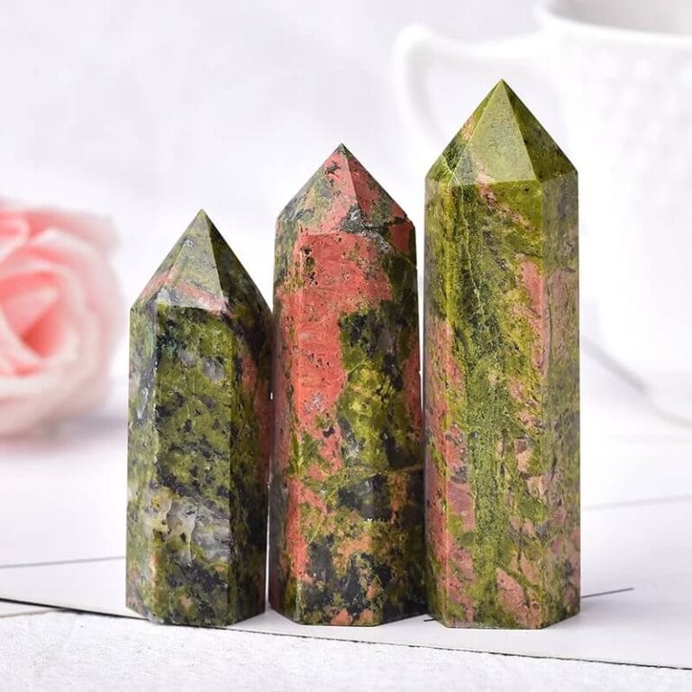 Crystal Tower and Raw Stone Crystal Gift Box