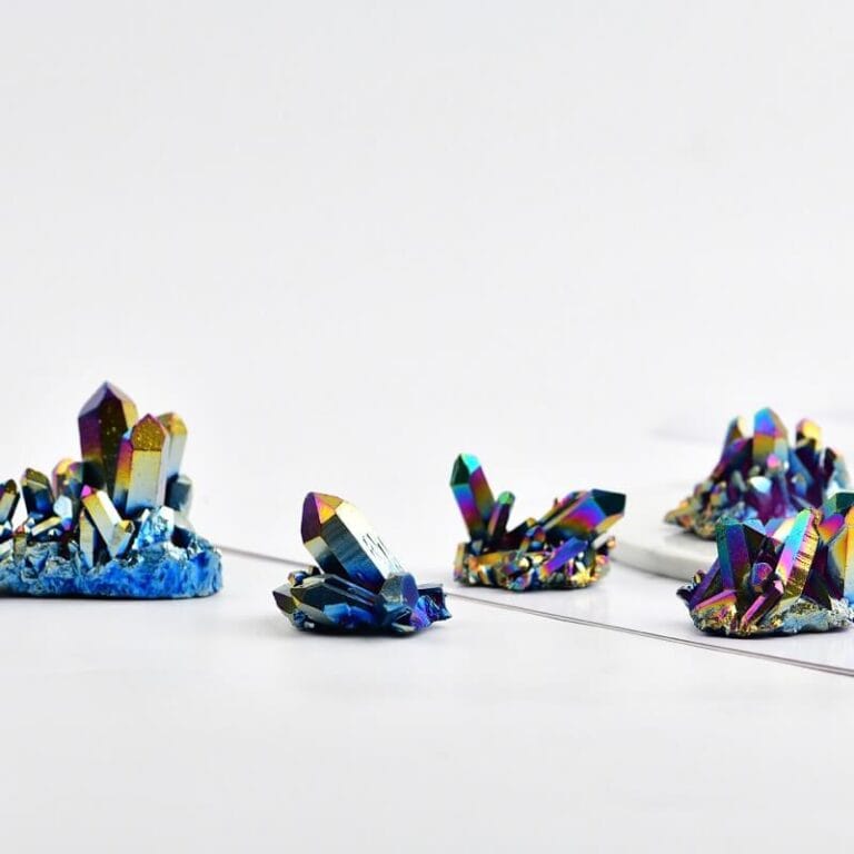 Wholesale Rainbow Aura Quartz Cluster Crystal - Nacrystal