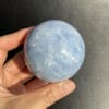 Blue Calcite Crystal Ball Healing Sphere - nacrystal.com