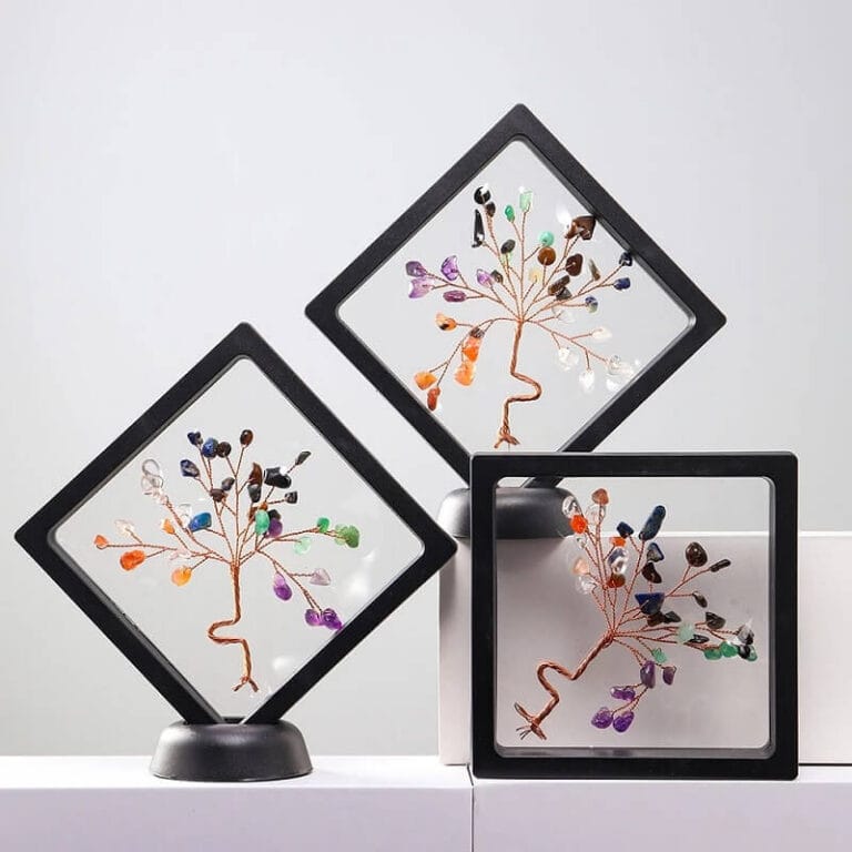 7 Chakra Gemstone Wire Tree Psychic Tree Crystals