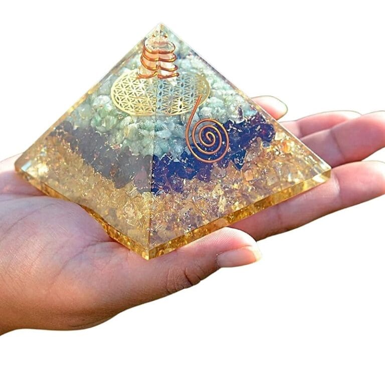 Crystal Orgone Pyramid SBB Coil - Nacrystal.com