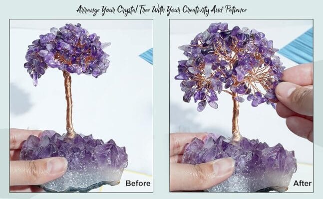 Crystal Tree Of Life Gemstone Tree