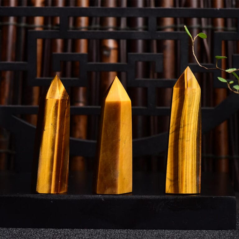 Tiger Eye Tower Point - nacrystal.com