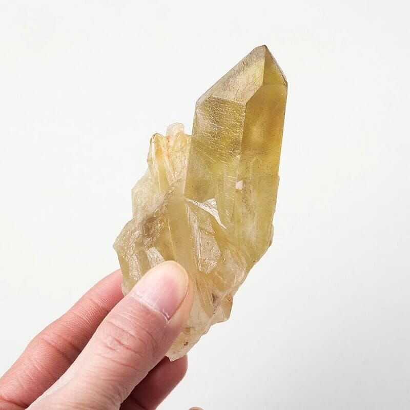 Natural Citrine Quartz Cluster Healing Gemstones - nacrystal.com