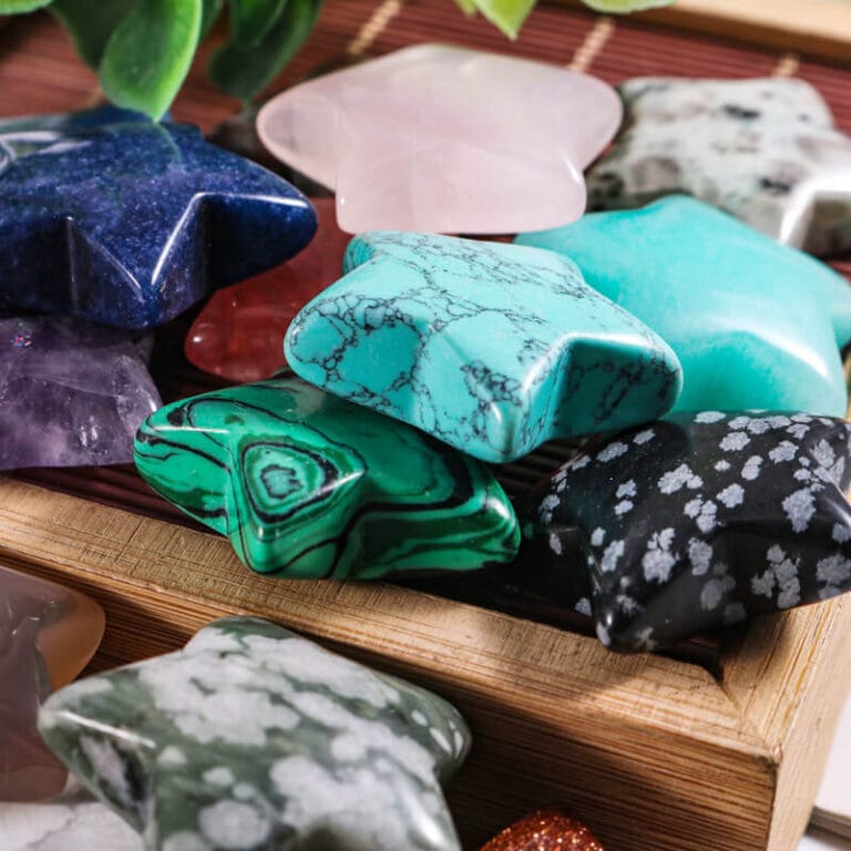 3cm Polished Crystals Star Carved Stones Wholesale for Meditation ...