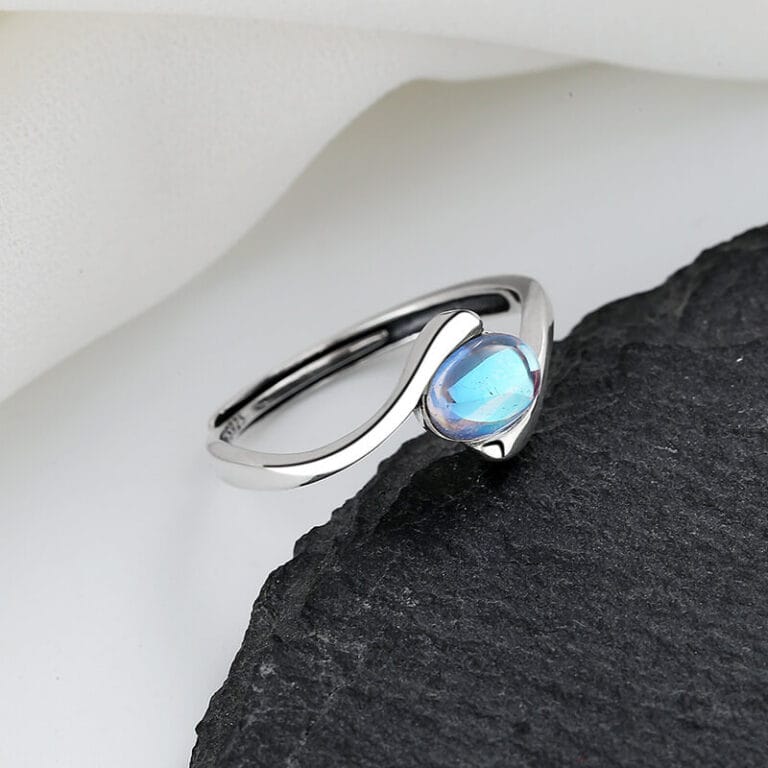 Moonstone Ring Copper - Nacrystal