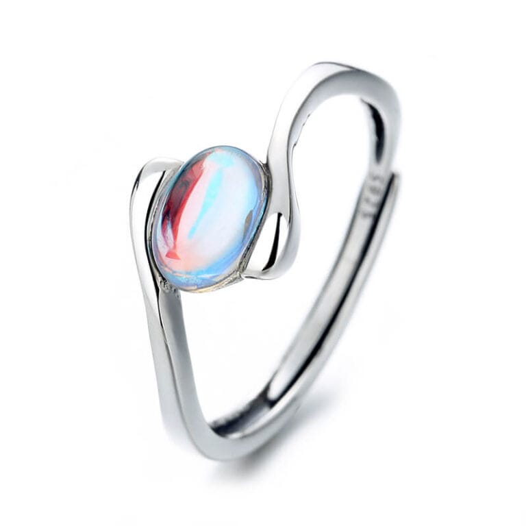Moonstone Ring Copper - Nacrystal