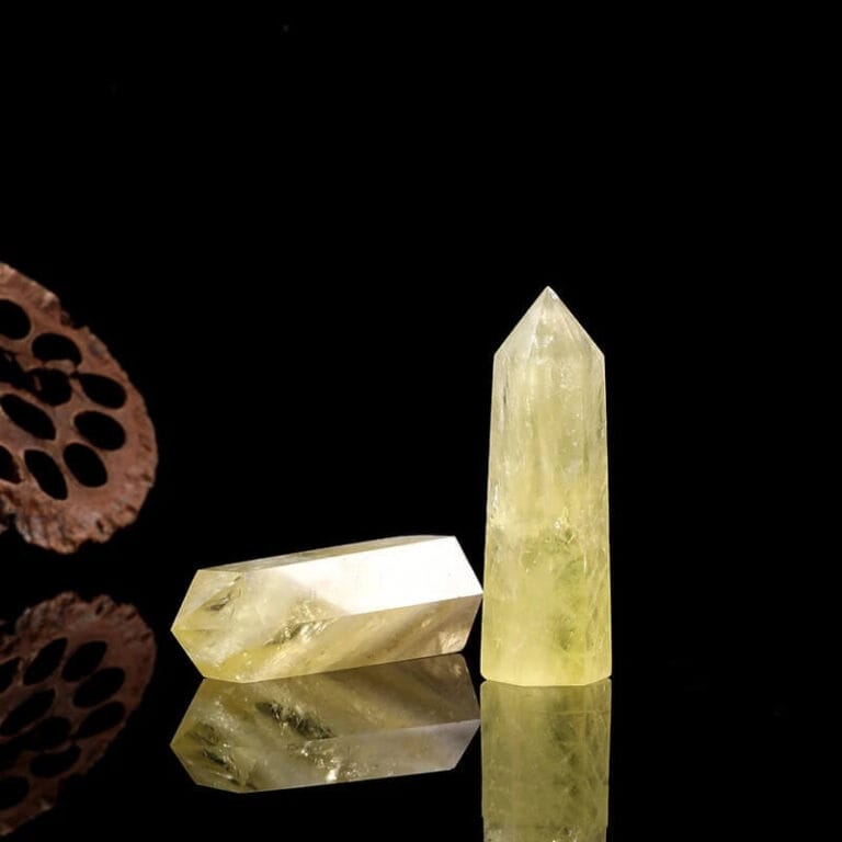 Crystal Tower and Raw Stone Crystal Gift Box