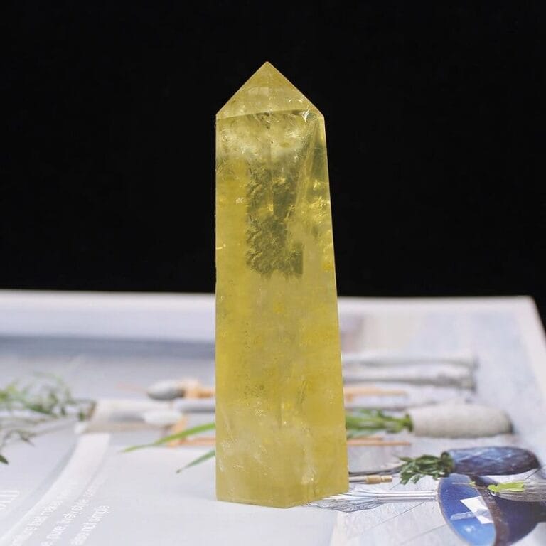 Crystal Tower and Raw Stone Crystal Gift Box