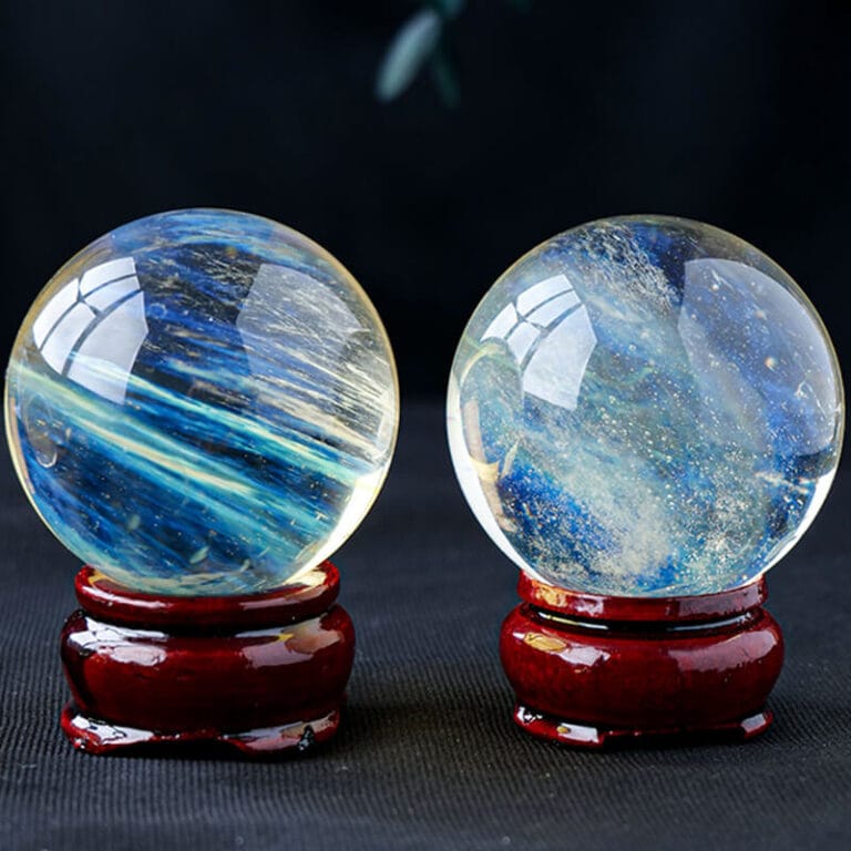 Yellow Smelting Sphere Crystal Ball