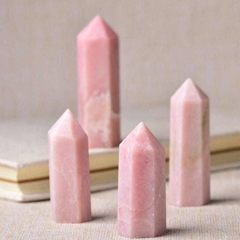 Green Aventurine Tower Point Stone Quartz