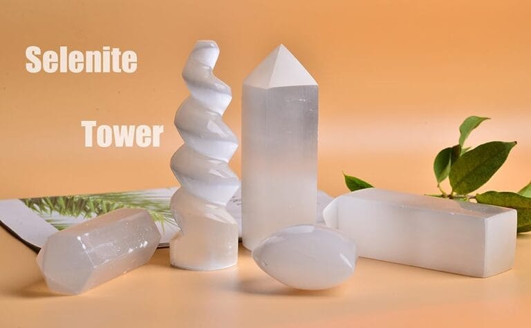 Selenite Tower Raw Crystal Bulk