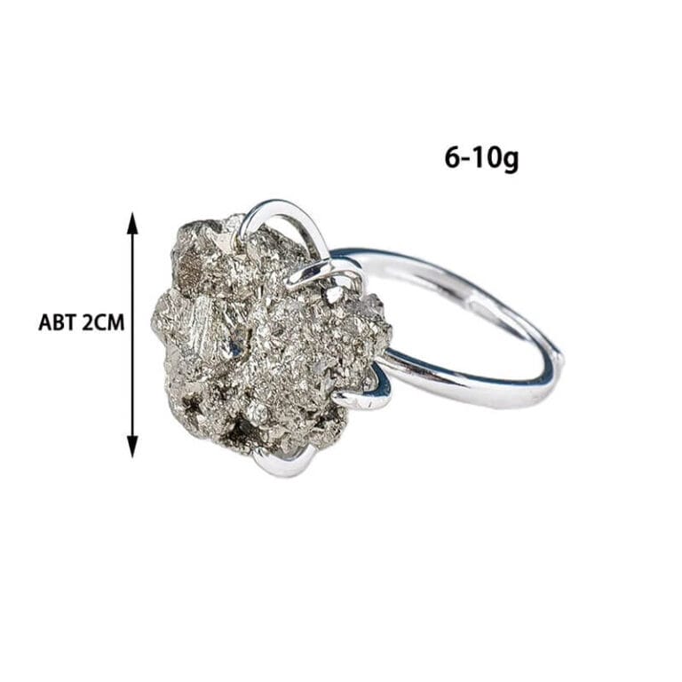 Natural Chalcopyrite Crystal Rings Wholesale - Nacrystal.com