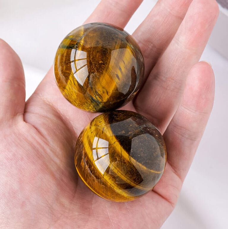 Tigers Eye Sphere Polished Ball - Nacrystal.com