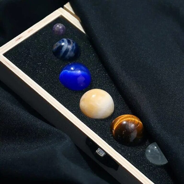 Nine Planets Gemstones Set Box
