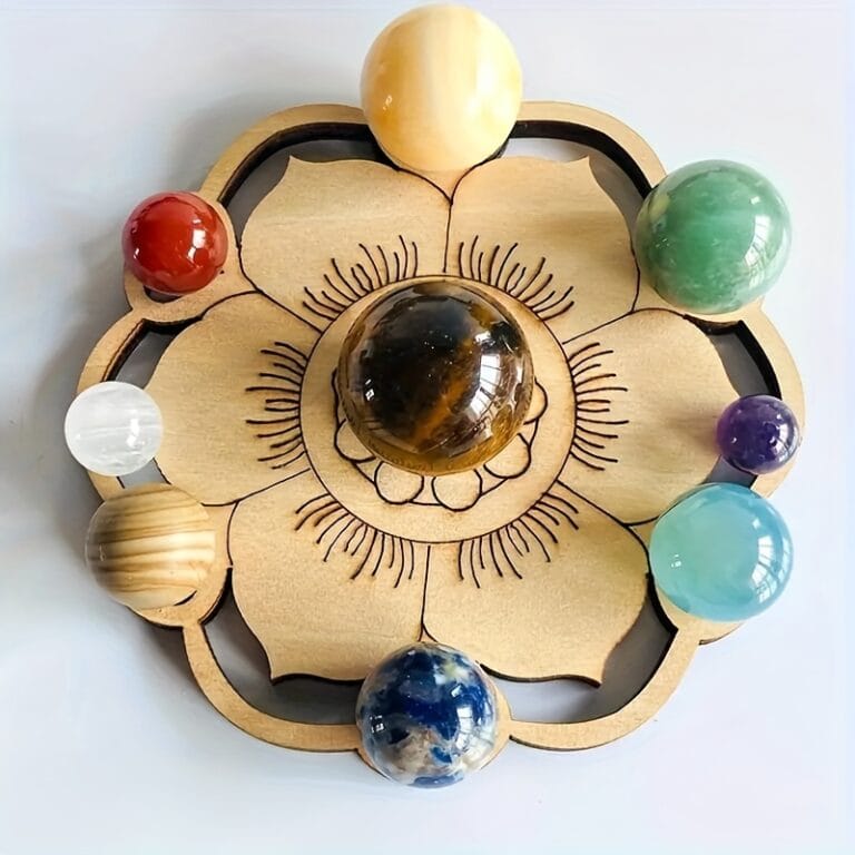 Nine Planets Gemstones Set Box